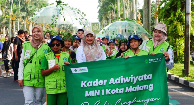 Kader Adiwiyata MIN 1 Kota Malang Mewarnai Car Free Day dengan Kampanye 3R yang Gemilang | MIN 1 ...
